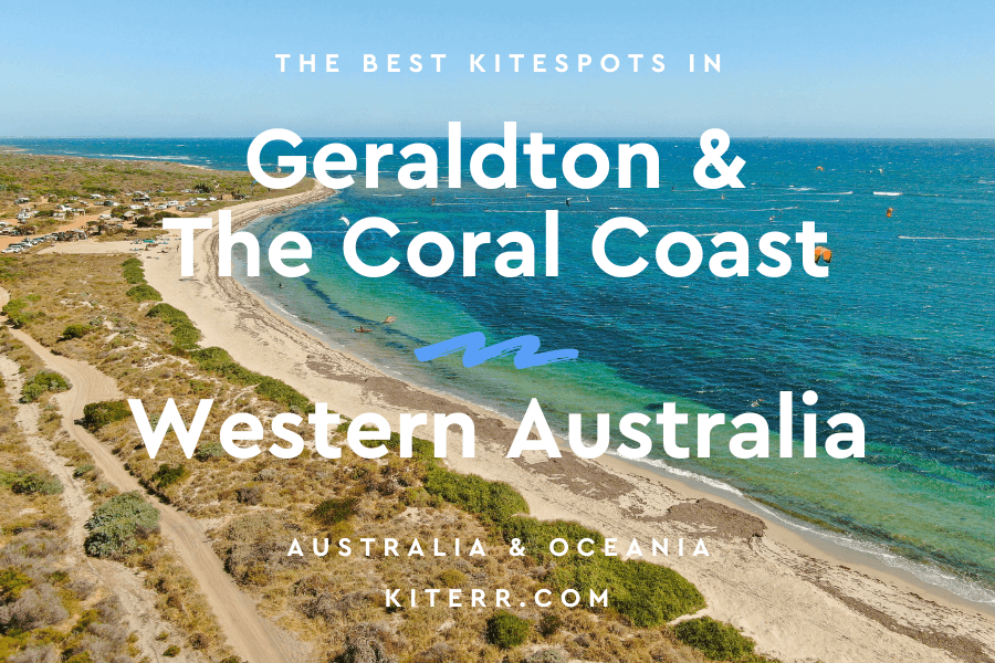 Kitesurfing in Geraldton & the Coral Coast, Western Australia @ Kiterr