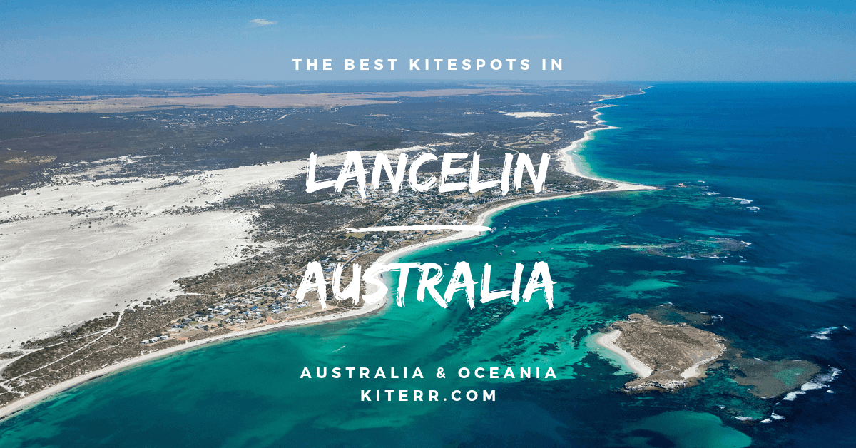 Kitesurfing in Lancelin, Western Australia @ Kiterr